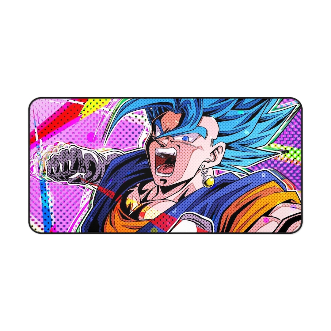 Dragon Ball Z, Goku, Anime Desk Mat - Gamer Office Decor, Large Mouse ...