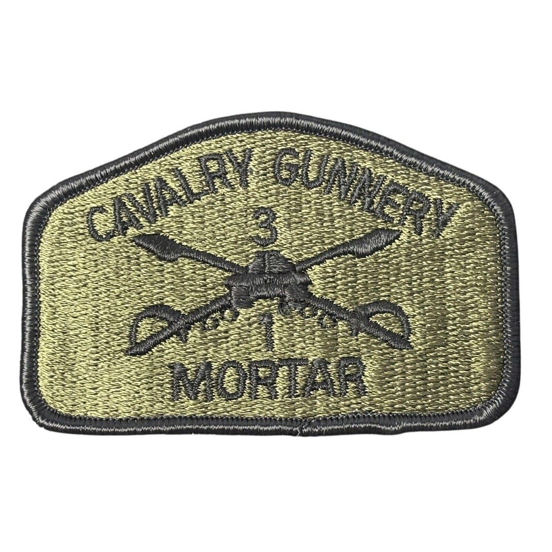 Army TCQC Patch 472 1st Squadron 3rd Armor Cavalry Gunnery Mortar Patch ...