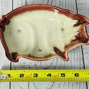Vintage Set of 5 Pig Shaped Dishes Nut, Sauce, Candy Ceramic 6.5” W - Etsy