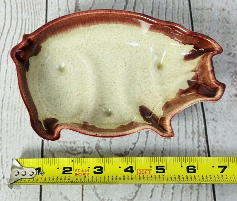 Vintage Set of 5 Pig Shaped Dishes Nut, Sauce, Candy Ceramic 6.5” W - Etsy