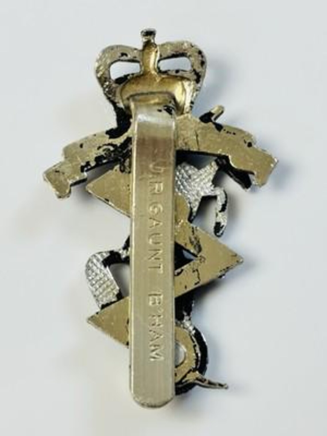 Vintage REME Royal Electrical Mechanical Engineers Cap Badge JR Gaunt B ...