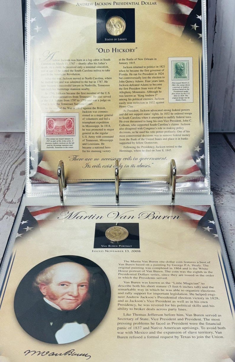 The United States Presidents Coin Collection Volume I of 2 - 11 COINS ...