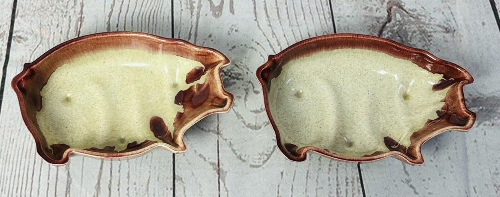 Vintage Set of 5 Pig Shaped Dishes Nut, Sauce, Candy Ceramic 6.5” W - Etsy