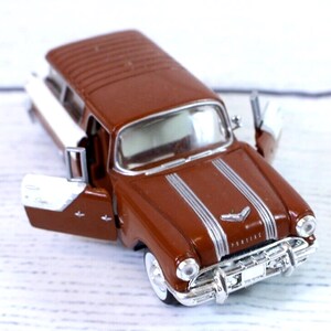 Tootsie Toy Diecast Cars 1957 Chevy 1:43 & Road Champs Chevy Nomad ...