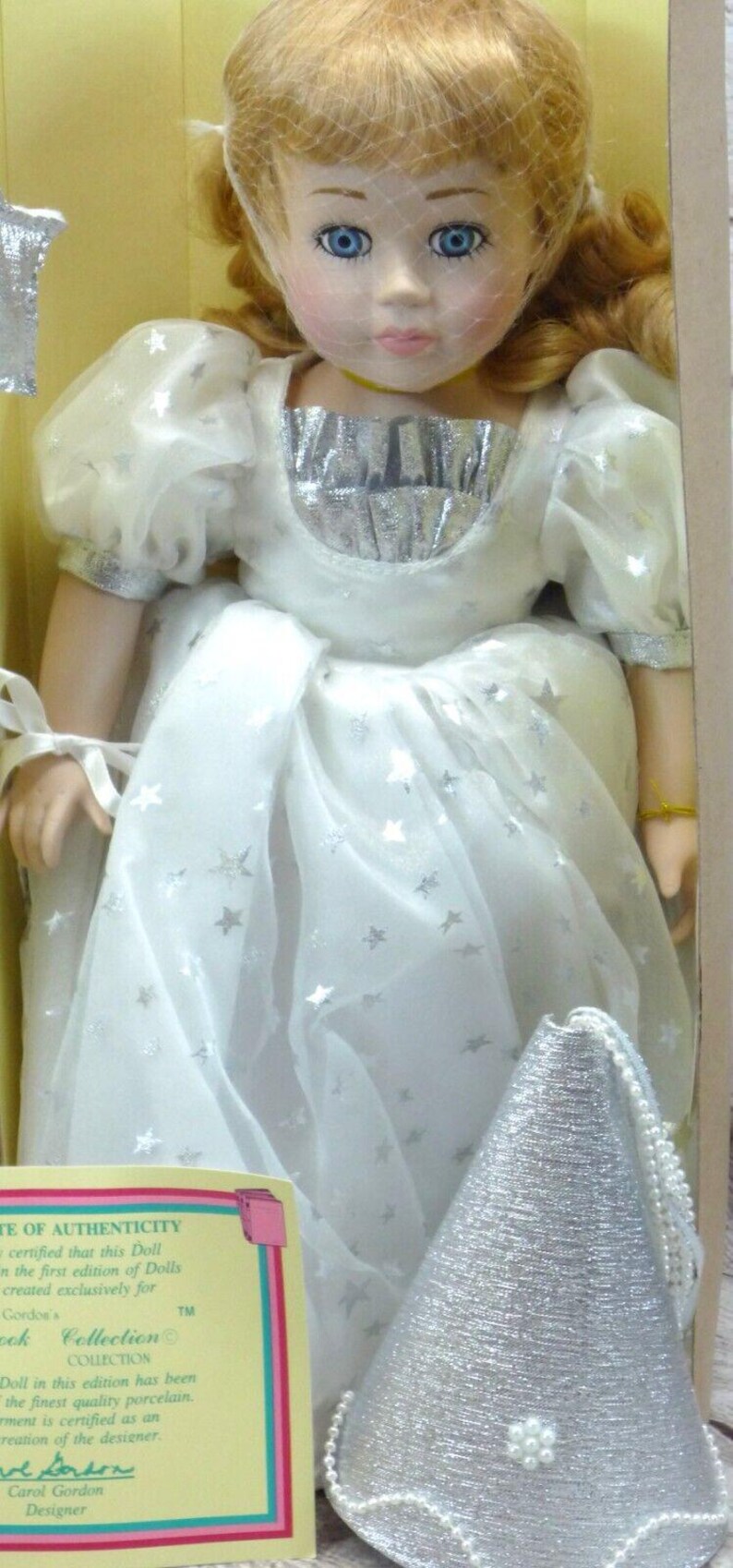 Carol Gordon Story Book Collection Porcelain Doll 16 Inch Collectible ...