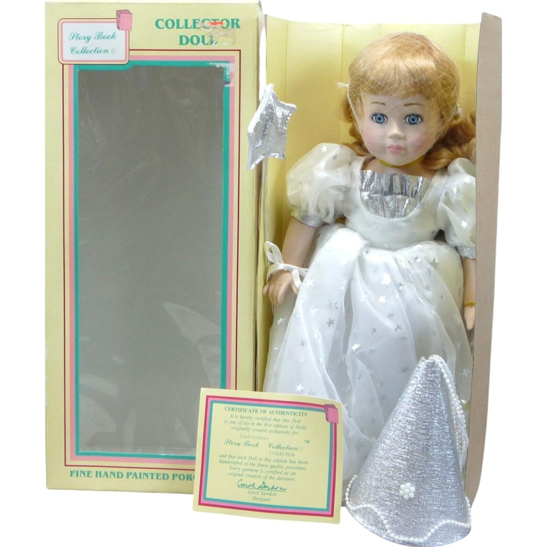 Carol Gordon Story Book Collection Porcelain Doll 16 Inch Collectible ...