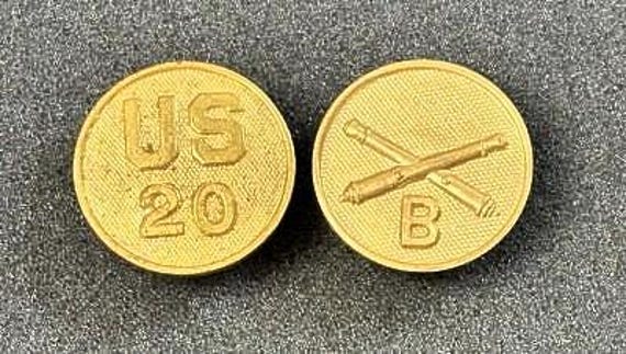 WWI Era 1920s US Army 20th Field Artillery B Battery … - Gem