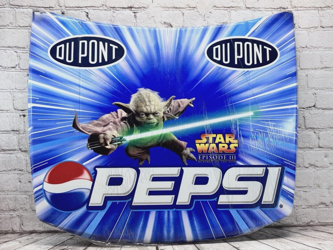 Star Wars Yoda Pepsi Mini Hood Sign, Dupont Jeff Gordon Promo Display ...