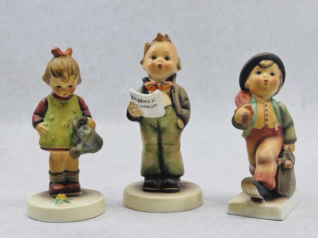 Hummel Lot Soloist Merry Wanderer Little Gardener TMK5 Set of 3 4.5in ...
