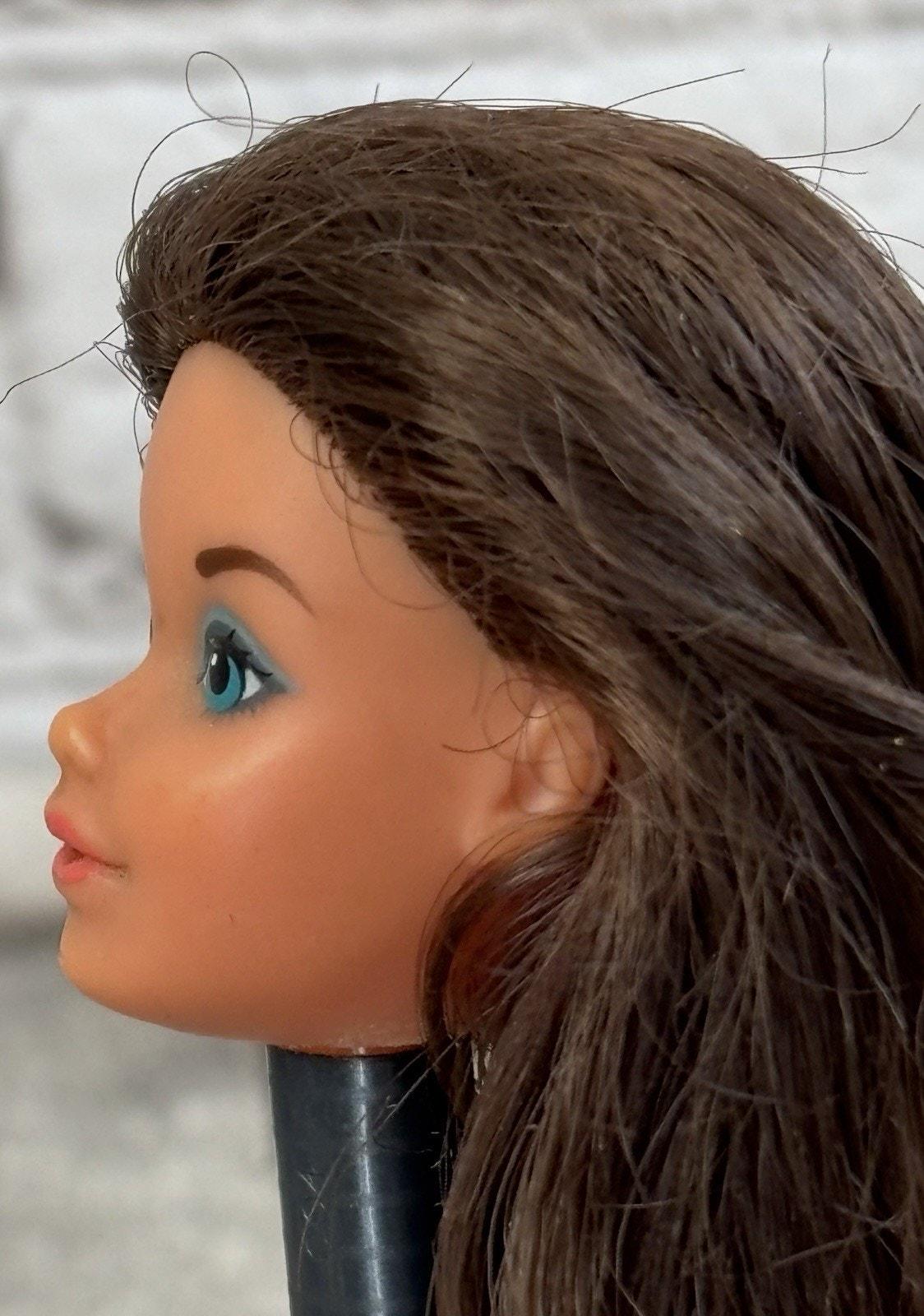 Vintage Barbie 1972 Busy Steffie #3312 Busy Babs #7888 Brunette Doll ...