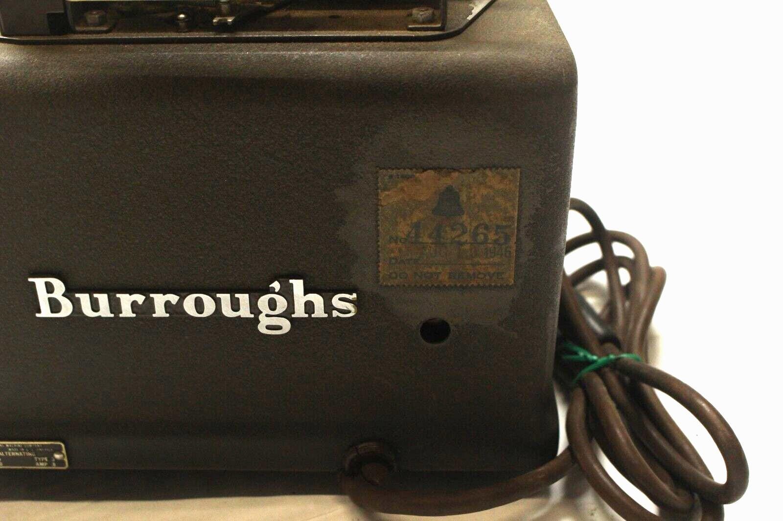 Vintage Burroughs 9 Row Adding Machine Part #44265 Year 1946 - Etsy