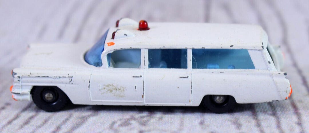 Vintage Lesney Matchbox No. 54 S&S Cadillac Ambulance 1965 - Etsy