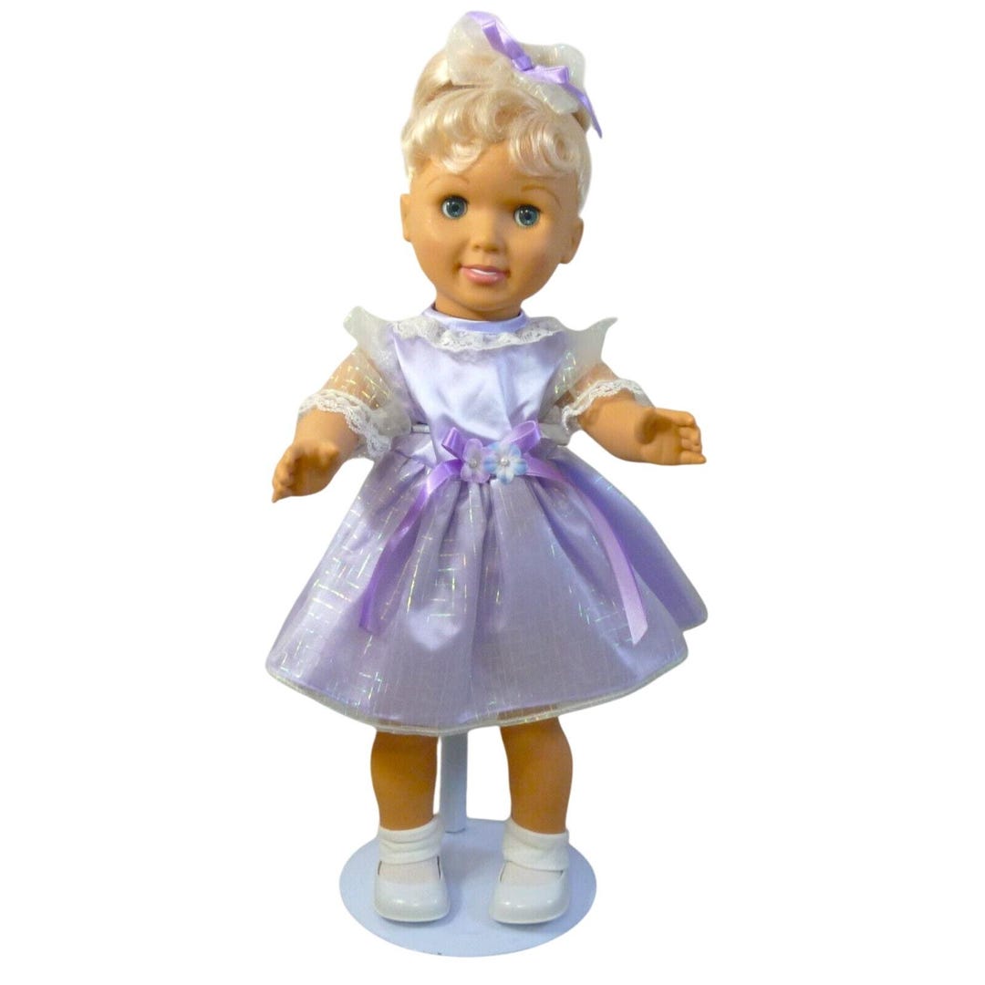 1998 Elite Dolls Fully Poseable Soft Body 18” Pretty Girl (stand NOT ...
