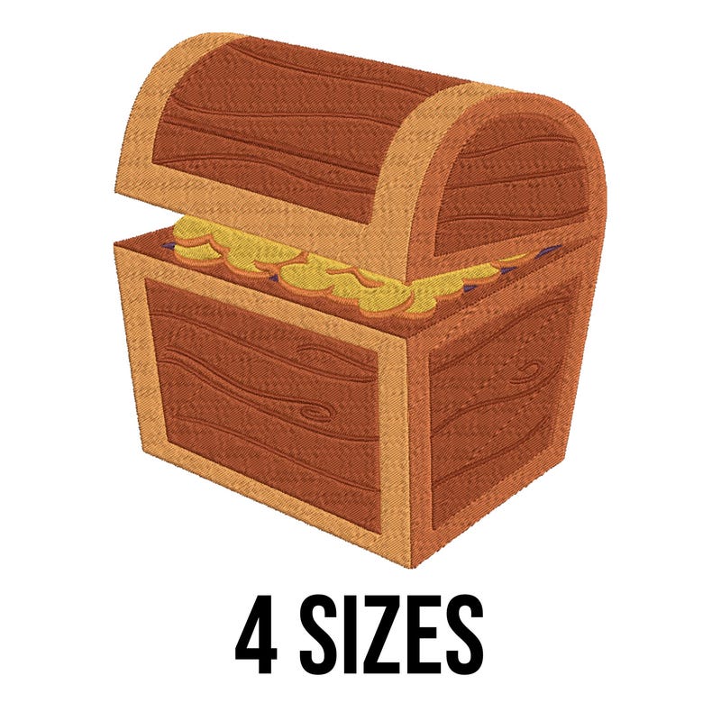 Gold Treasure Chests - Etsy