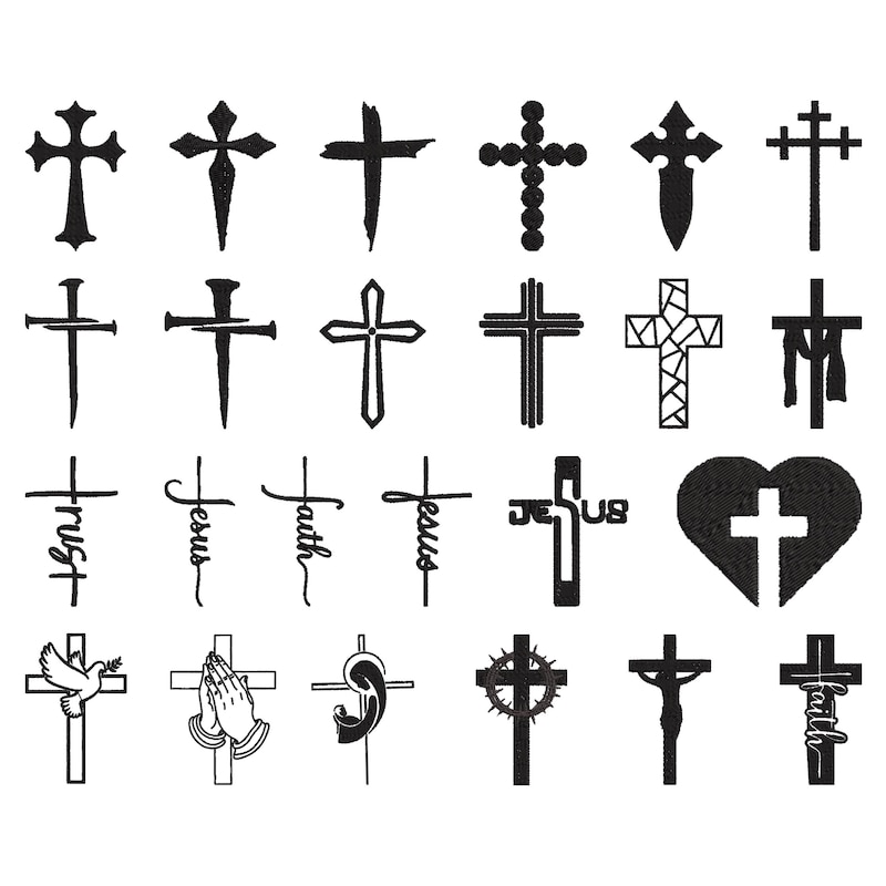 6 7 With Cross - Etsy