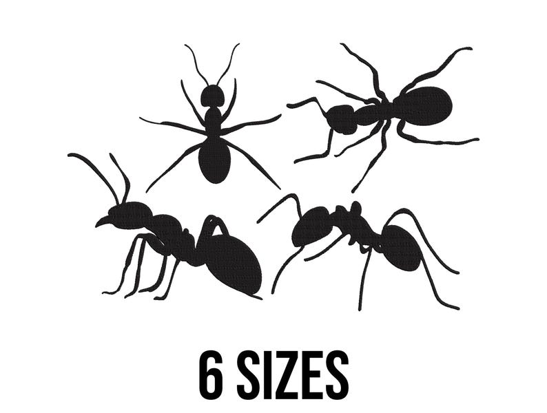 Ants Embroidery Design - Ant Embroidery Design - Insects Embroidery ...