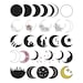 Moon Embroidery Design - Moon Phases Embroidery Design- Mystical ...