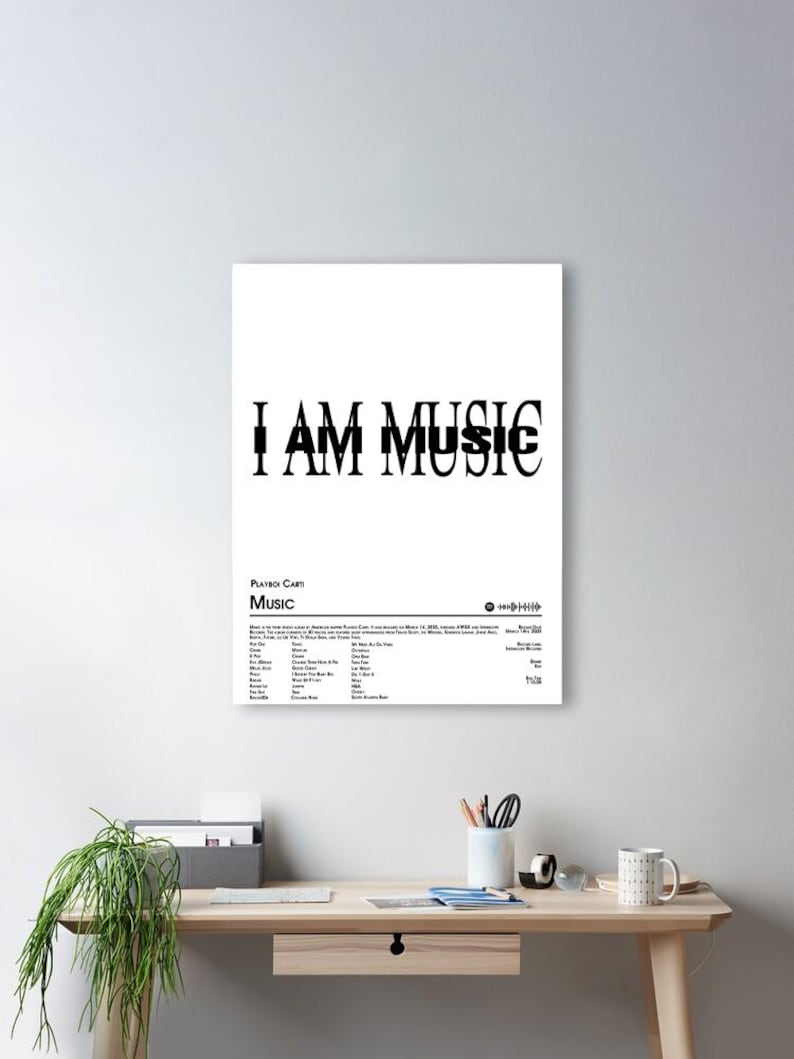 Playboi Carti Album Cover Poster: Custom Music Art Print - Etsy
