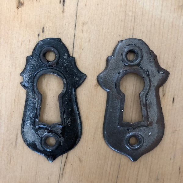Antique Keyhole Covers for Furniture - Etsy