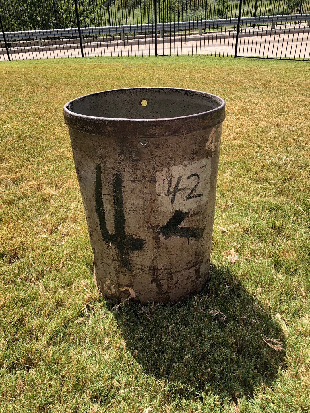 antique-extra-large-28-number-42-industrial-factory-steel-etsy