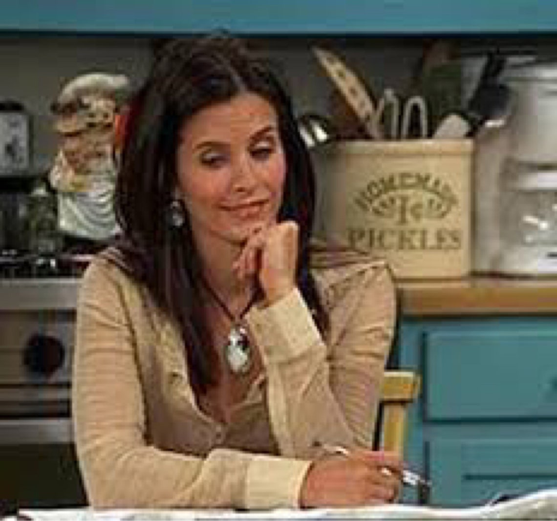 Vintage Antique Friends TV Show Prop Monica Geller's Kitchen Chef ...