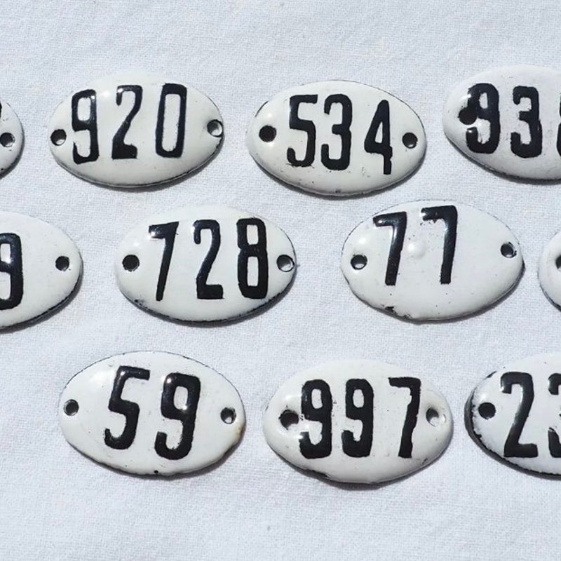 Number Knobs - Etsy