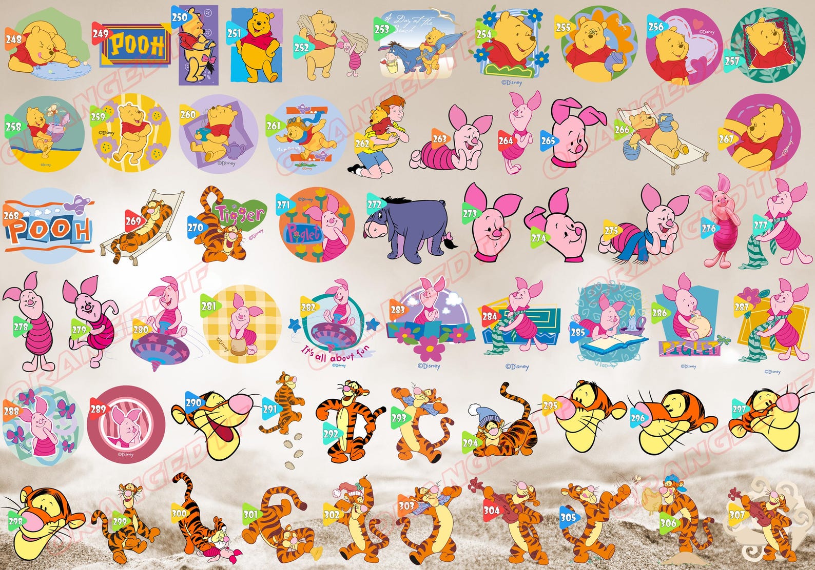 Winnie the Pooh Tigger DTF Transfer, Winnie the Pooh Dtf, Disney Tigger ...