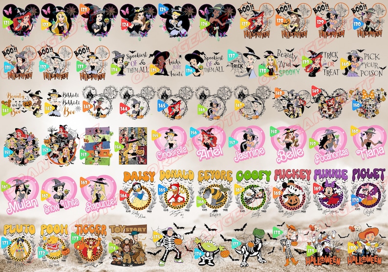 Halloween Mickey and Friends DTF, 2026 Disney Halloween Dtf, Mickey and ...