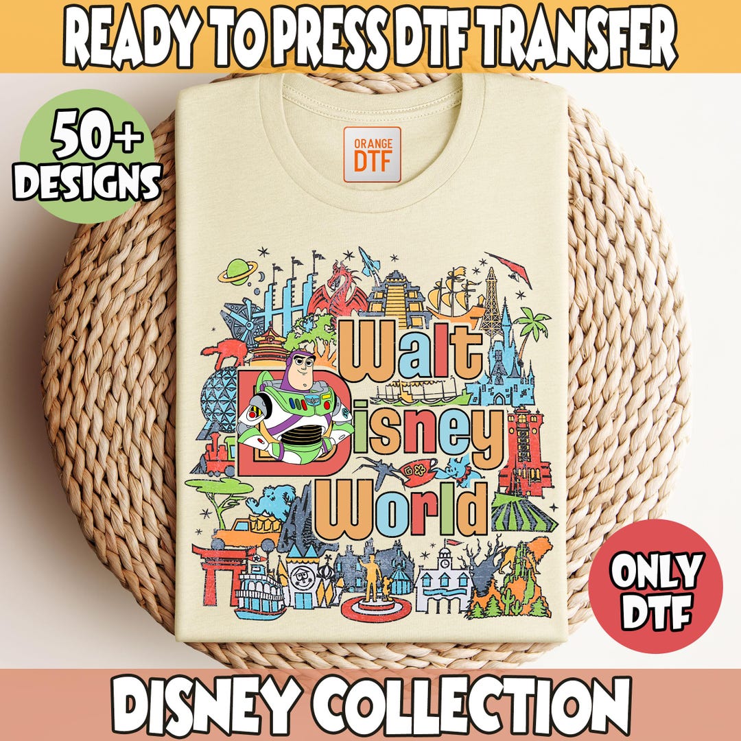 Toy Story Buzz Lightyear DTF Transfer, Disney Buzz Lightyear DTF ...