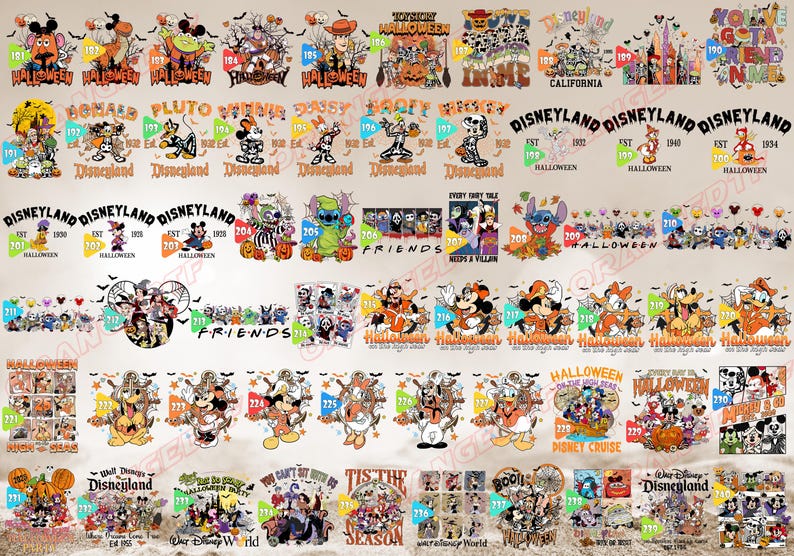 Halloween Mickey and Friends DTF, 2026 Disney Halloween Dtf, Mickey and ...