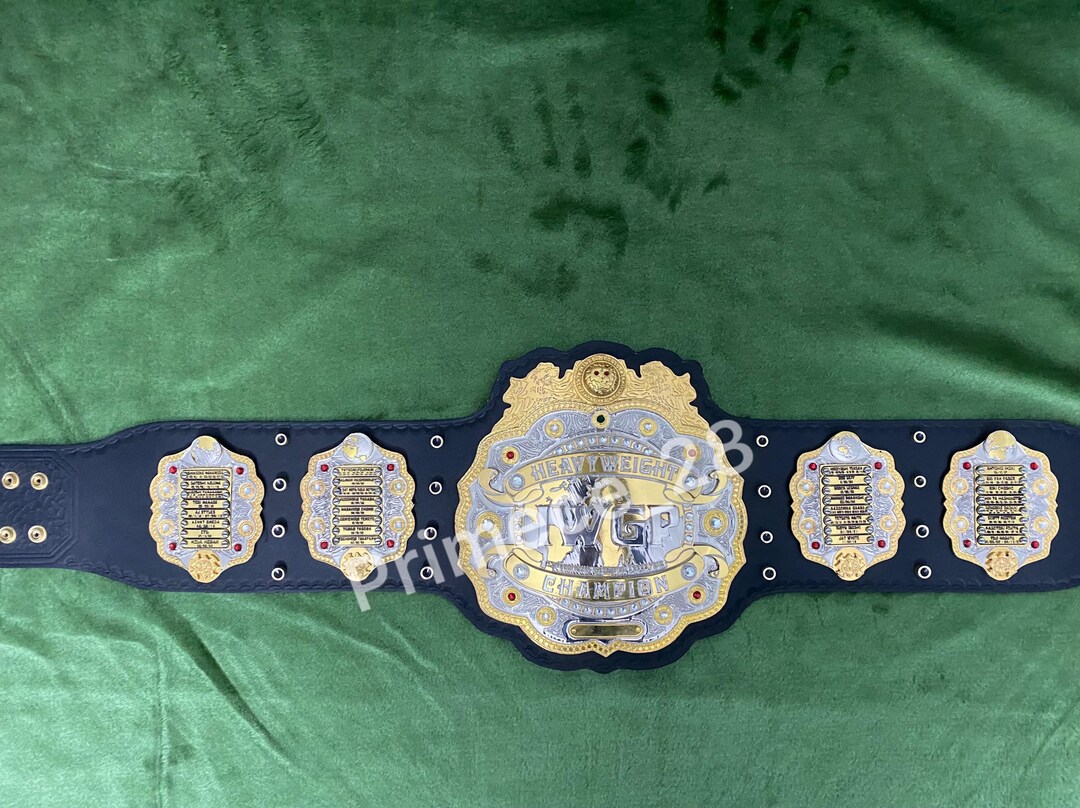 IWGP Heavyweight V4 Wrestling Championship Replica V3 Adult Title Zinc Belt 6mm - Etsy