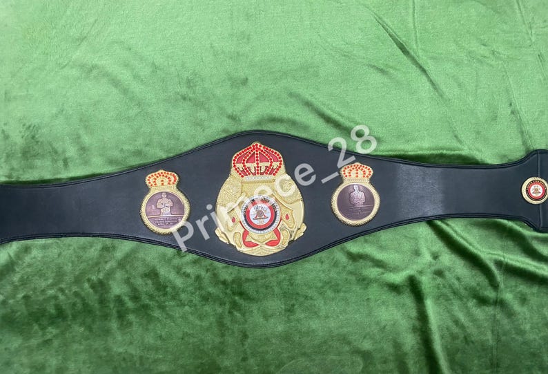 WBA Super World Boxing Championship Boxing Belt Custom Made Leather ...