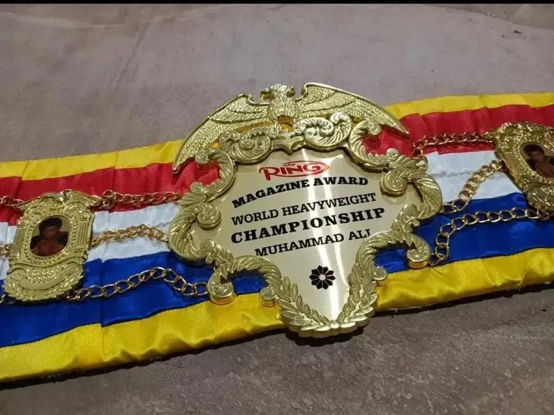 Ring Magazine Muhammad Ali Belt(custom Made Including Shipping) - Etsy