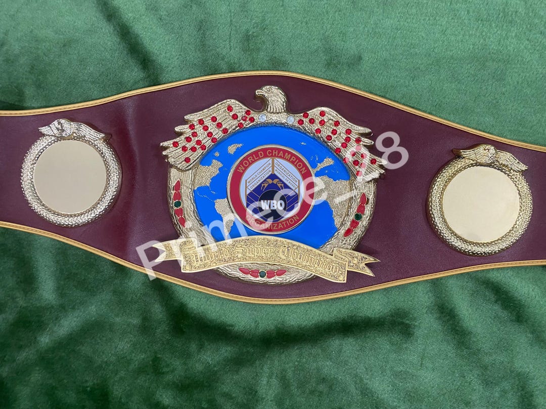 WBO Super World Boxing Organization Custom Made Boxing Championship ...
