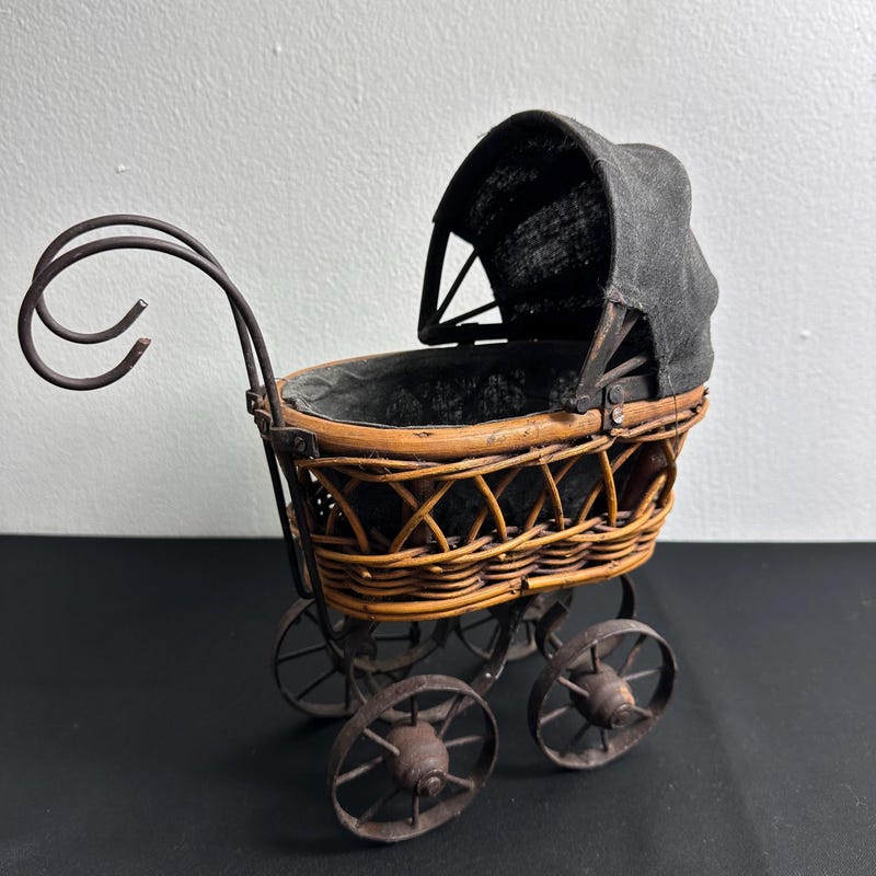 Wicker Pram - Etsy