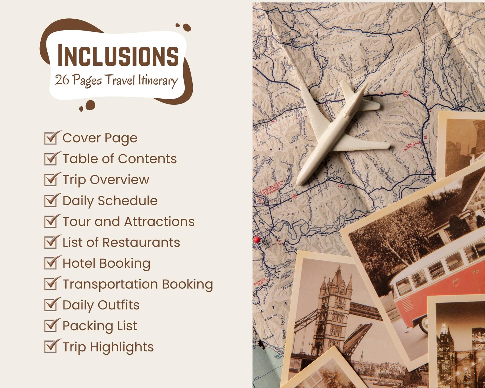 Printable Travel Itinerary Girls Trip Italy Vacation Planner Template ...