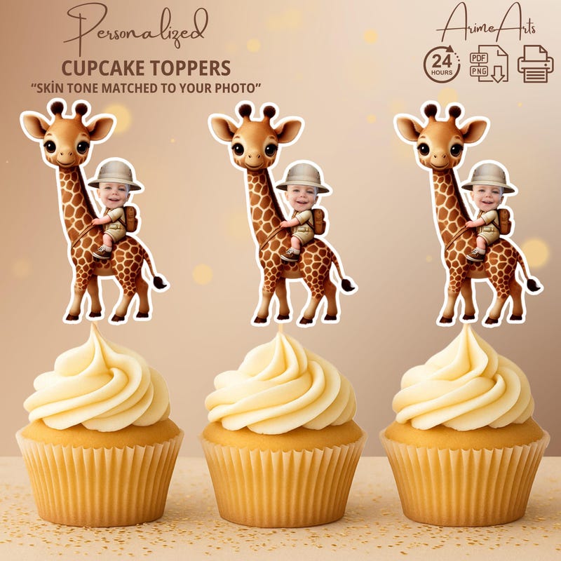 Giraffe Cake Topper - Etsy