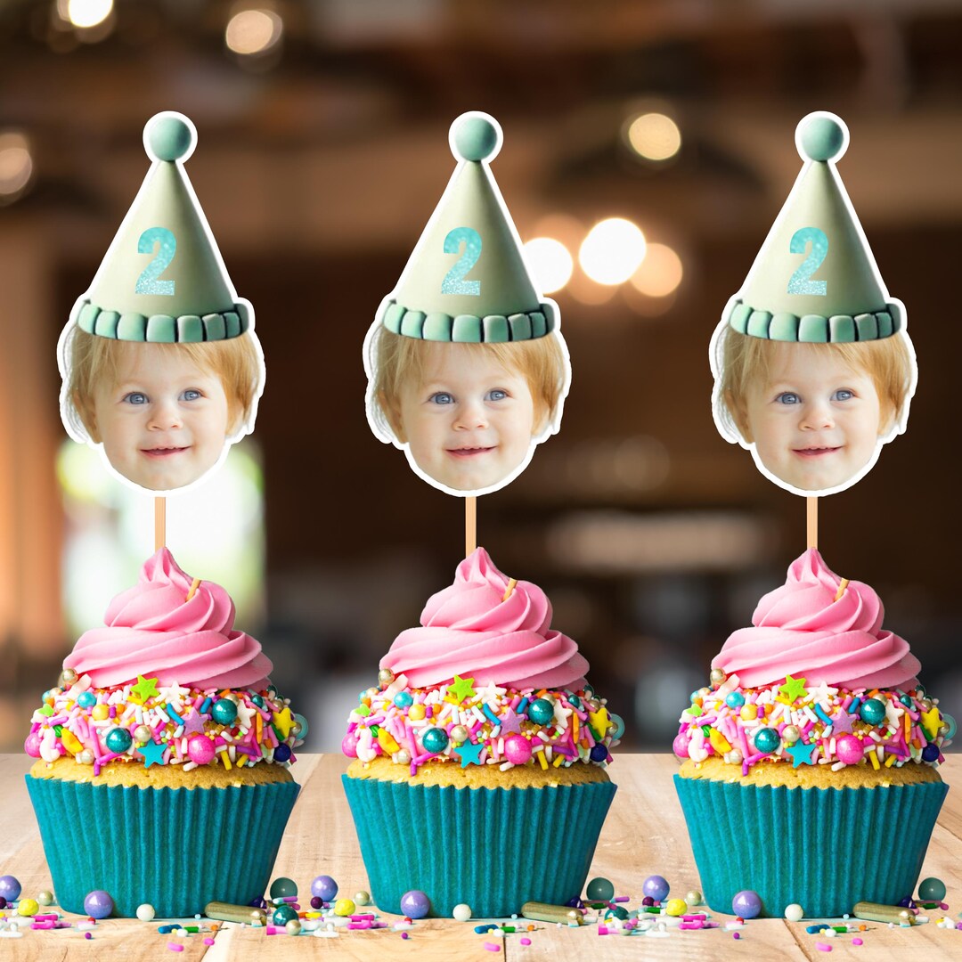 Cute & Fun Cupcake Toppers – Perfect for Birthdays and Baby Showers - Etsy