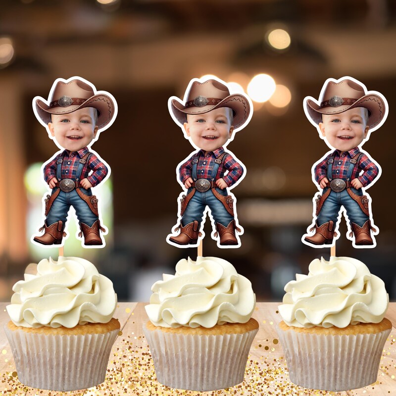 Cowboy Cake Topper - Etsy