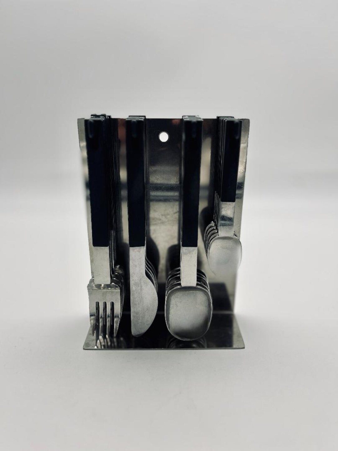 Vintage Hanging Cutlery Set in Black, Abert, Italy, 70s - Etsy