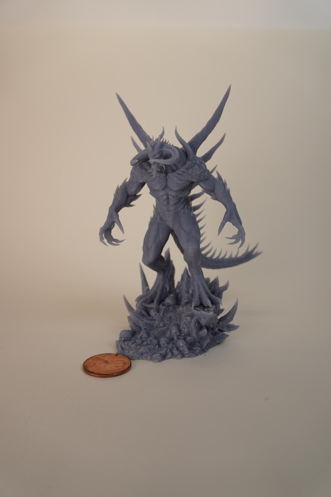 Dark Lord Demon | Resin Print - Etsy