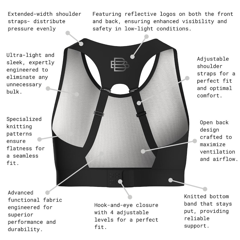 Adjustable Compression Chest Binder: Breathable Sport Performance - Etsy
