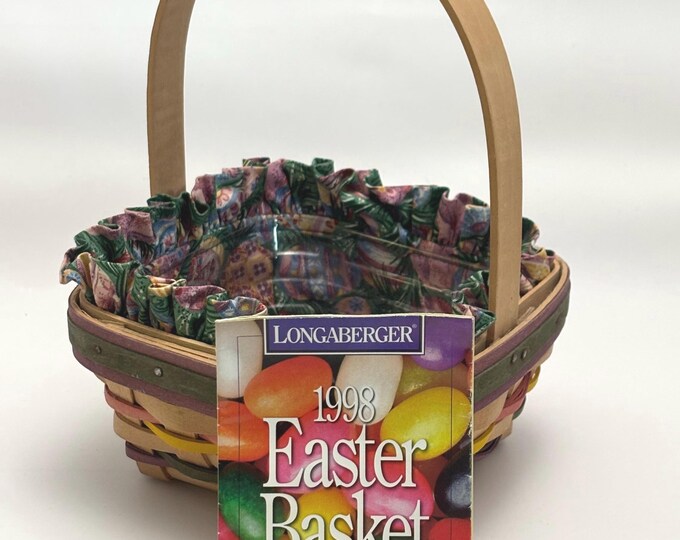 Longaberger 1998 Easter Basket - Etsy