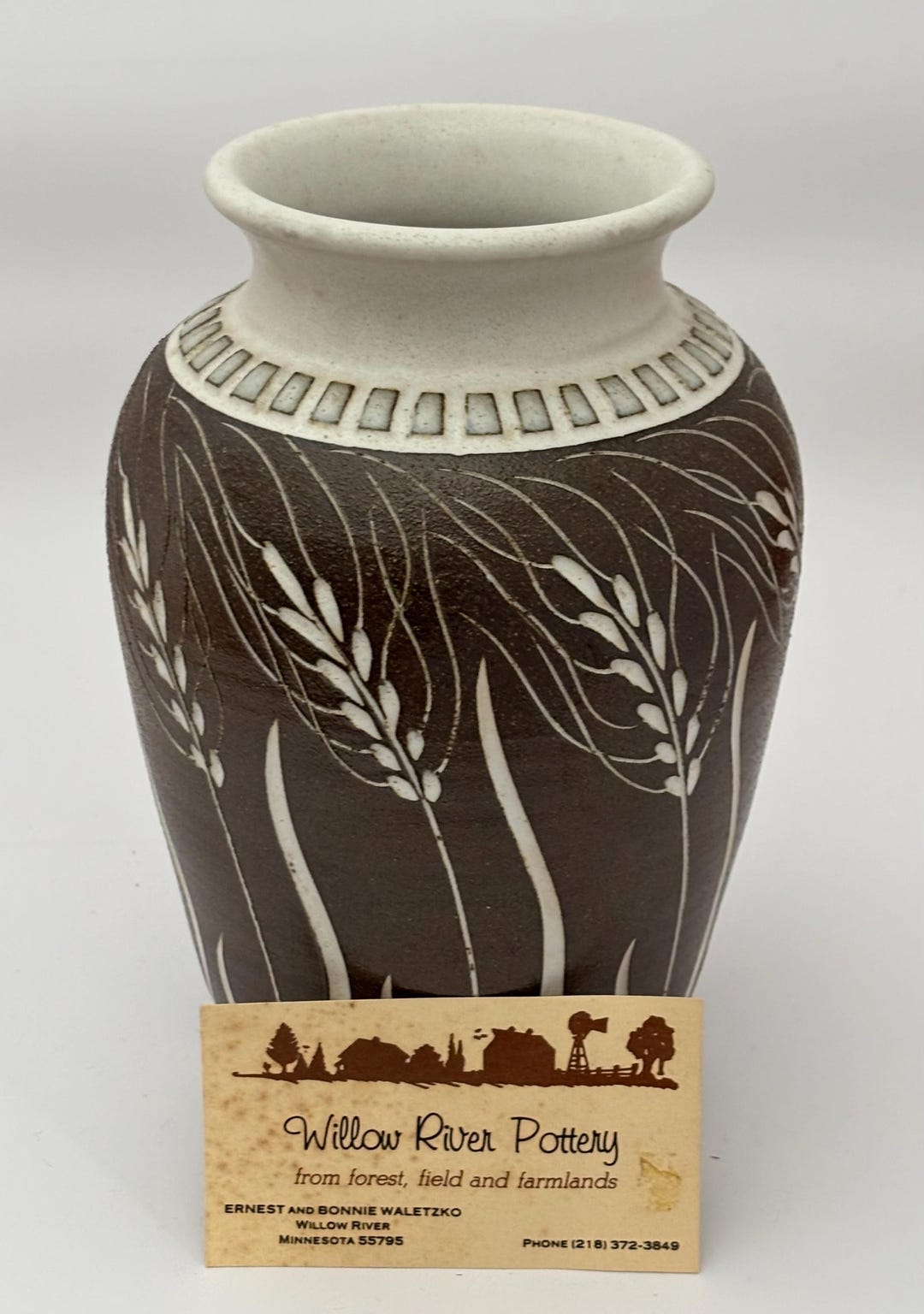 Bonnie Waletzko Studio Pottery Vase - Etsy