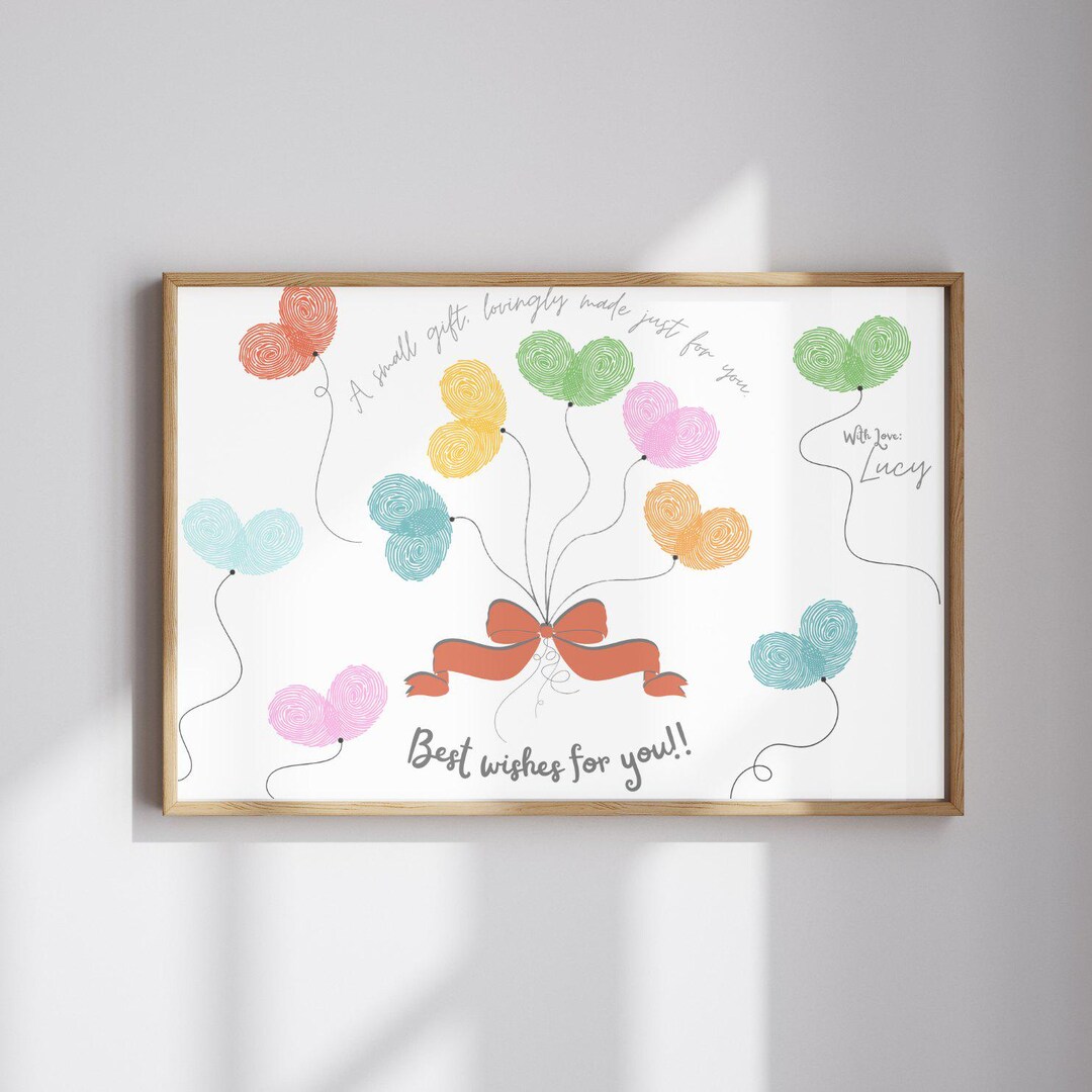 Printable Thumb Print Craft, Digital Art for Kids, Activity to ...