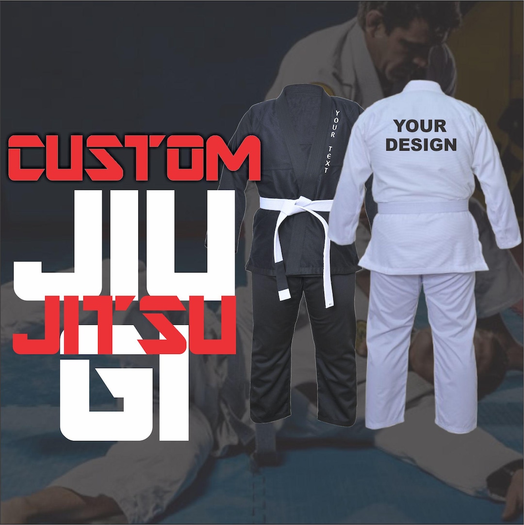 Custom Jiu Jitsu Gi for Men and Women With Jacket, Pants, BJJ Suit ...