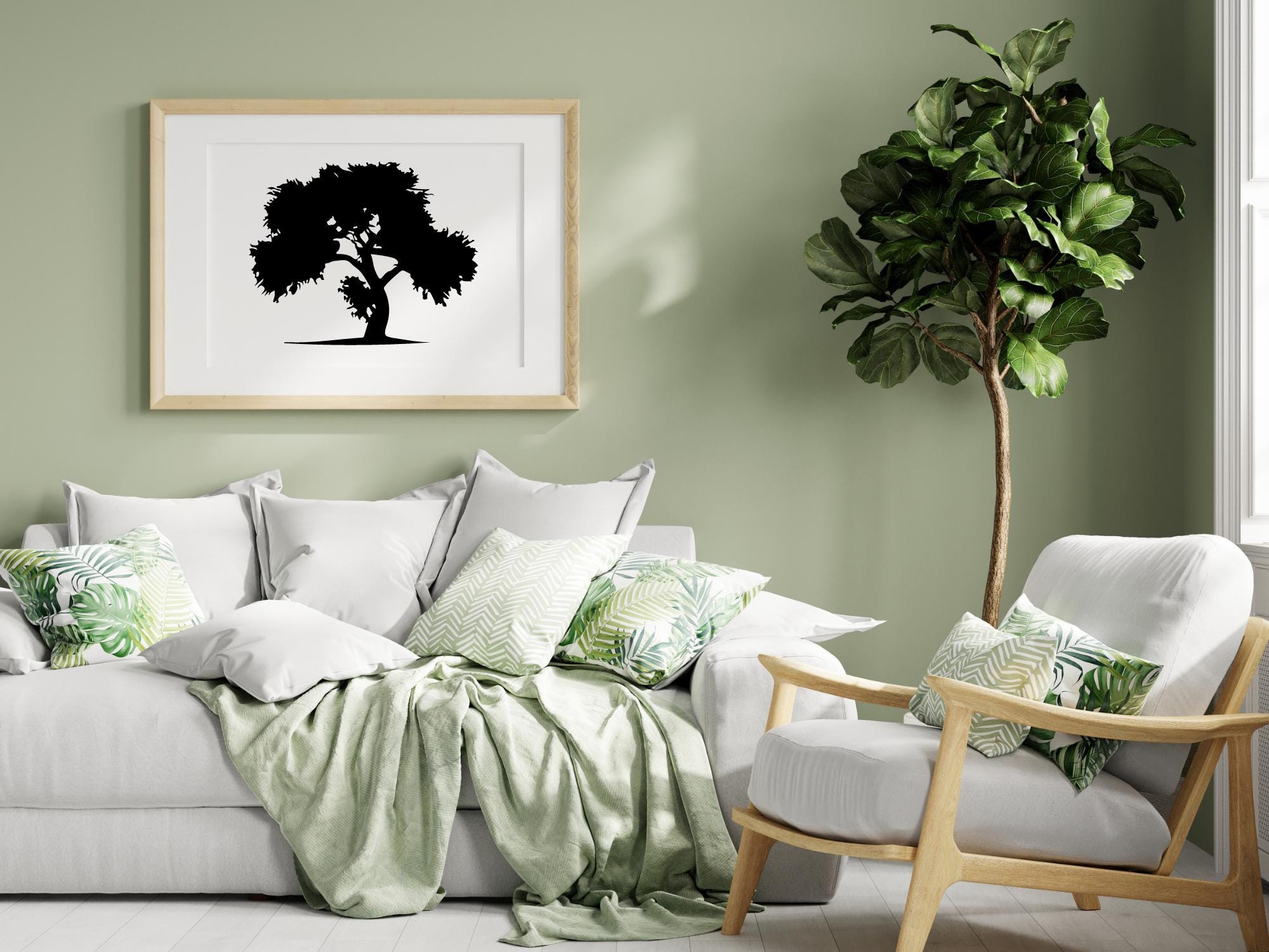 Oak Tree SVG Bundle , Tree Svg, Big Tree Svg, Oak SVG, Outdoor SVG ...