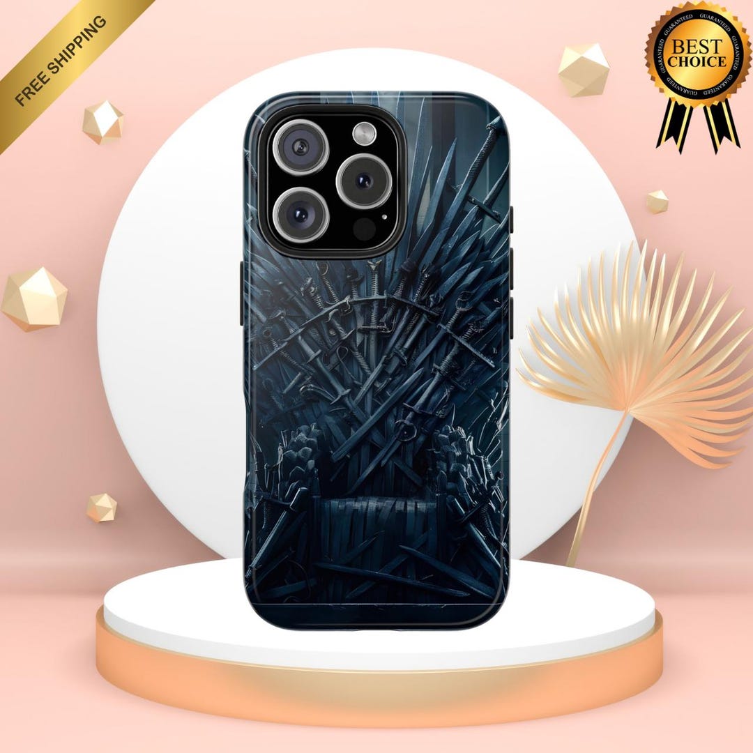 Game of Thrones Iron Throne - Swords Phone Case, Durable-hard ...