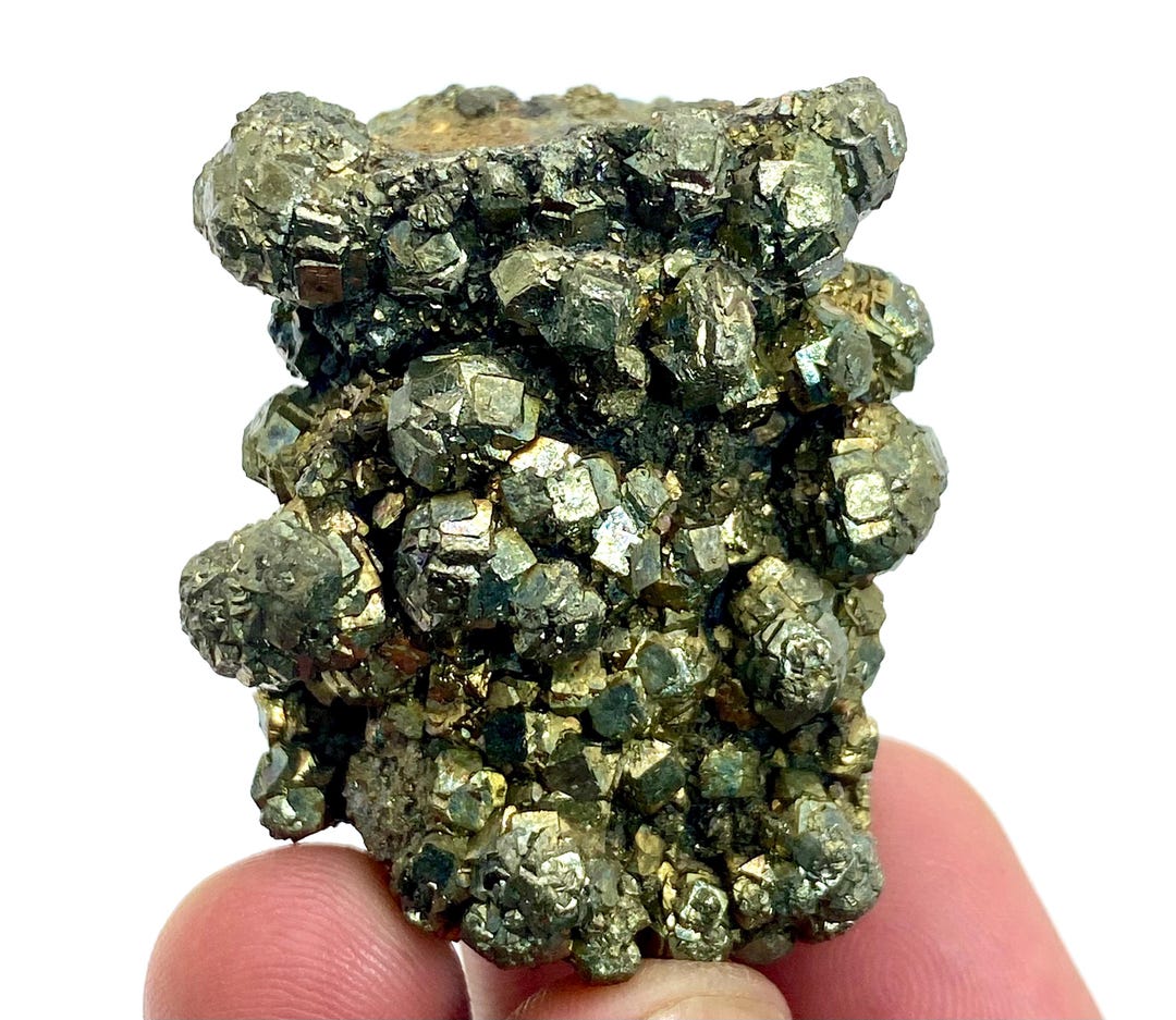 Cubic Marcasite Pyrite Crystal Specimen, Pakistan Mineral Decor - Etsy