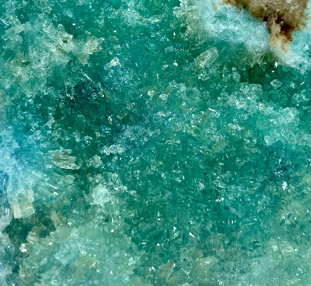 132 Gram Unique Shape Top Color Sparkly ARAGONITE Crystal Specimen From ...
